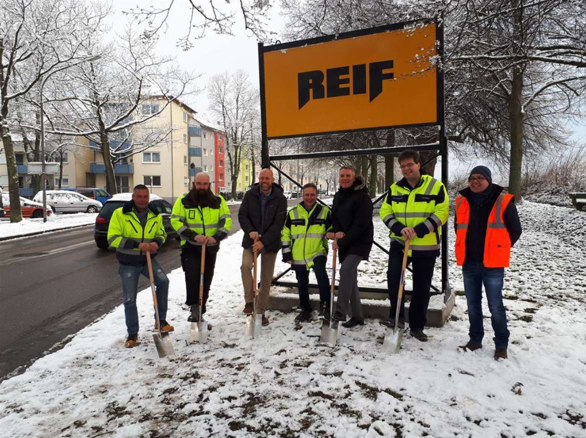 Fernwärmeversorgung Leopoldring - REIF Bauunternehmung